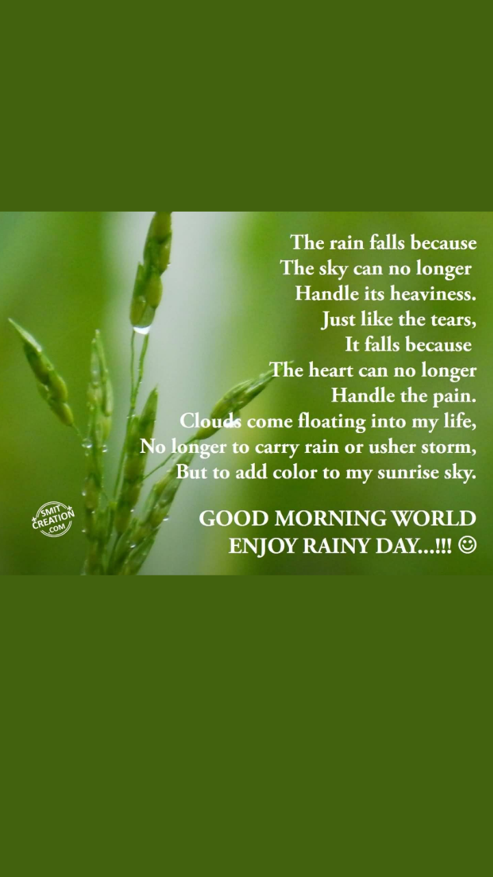 Cute Rainy Quotes Good Morning Rainy Day Wishes And Quotes | Times Now