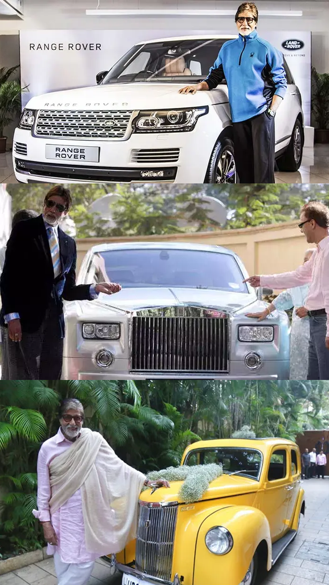 Amitabh Bachchan Cars Collection AMITABH BACHCHAN'S DEFENDER 130: