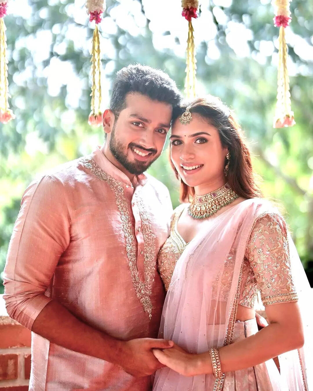 Kalidas Jayaram and Tarini Kalingarayar seal the deal in a magical ...