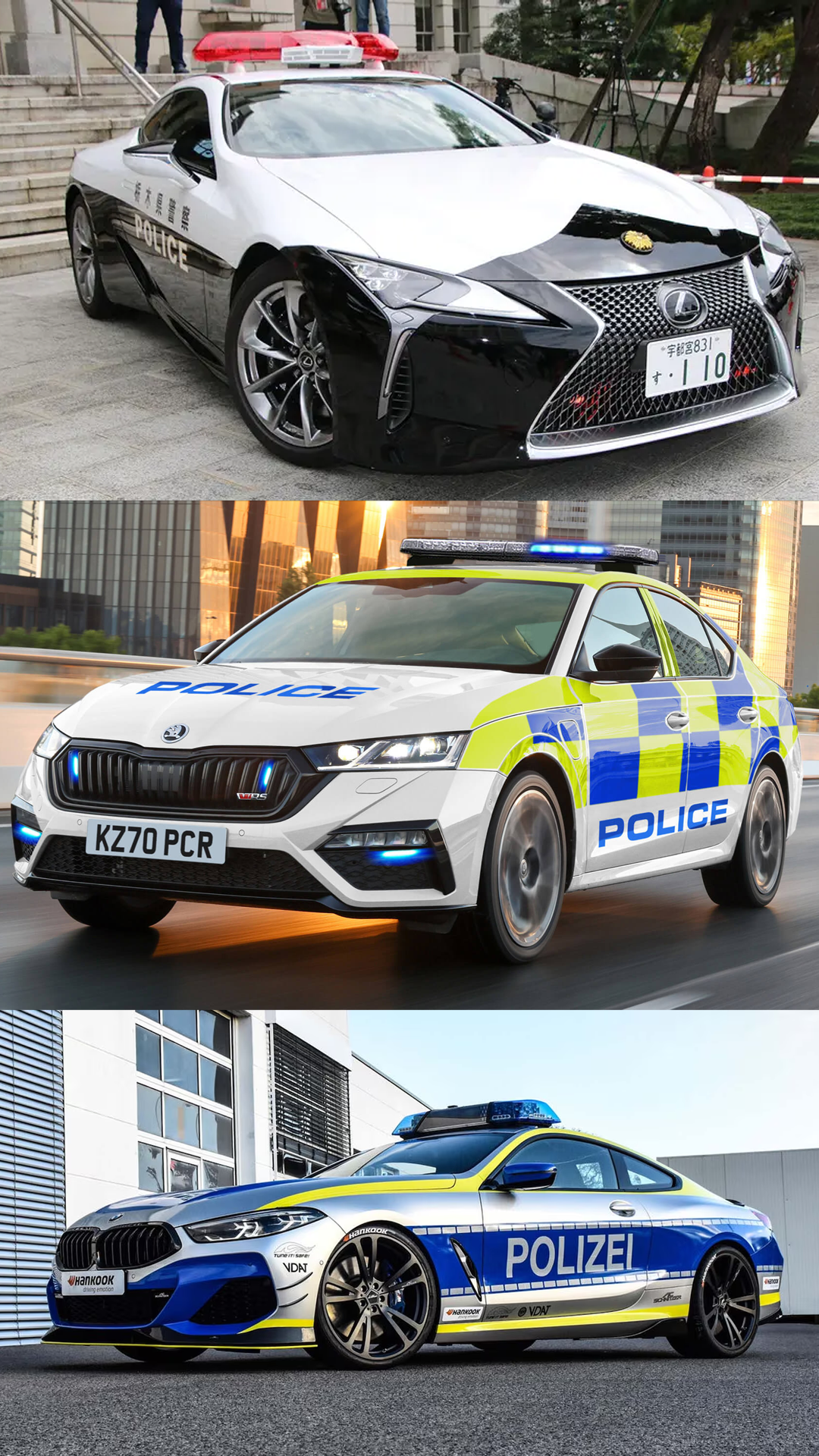 Police Cars Of The World Police Cars: The World's Best And Worst