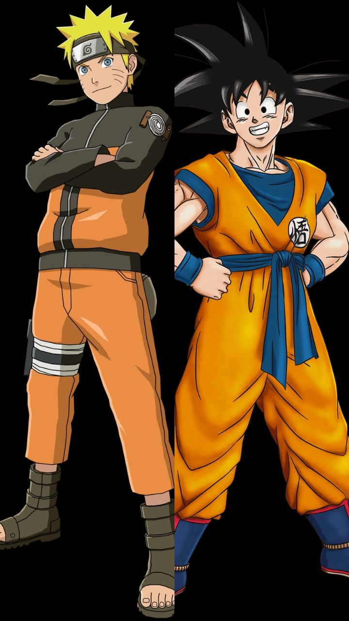 Goku And Naruto Step Aside Dragon Ball, Naruto, One Piece: The Two