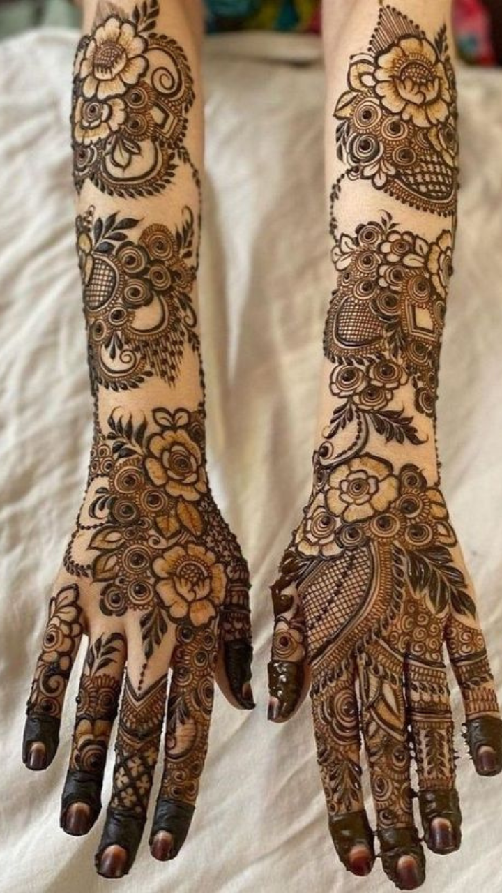 Types Of Lines In Mehndi Design