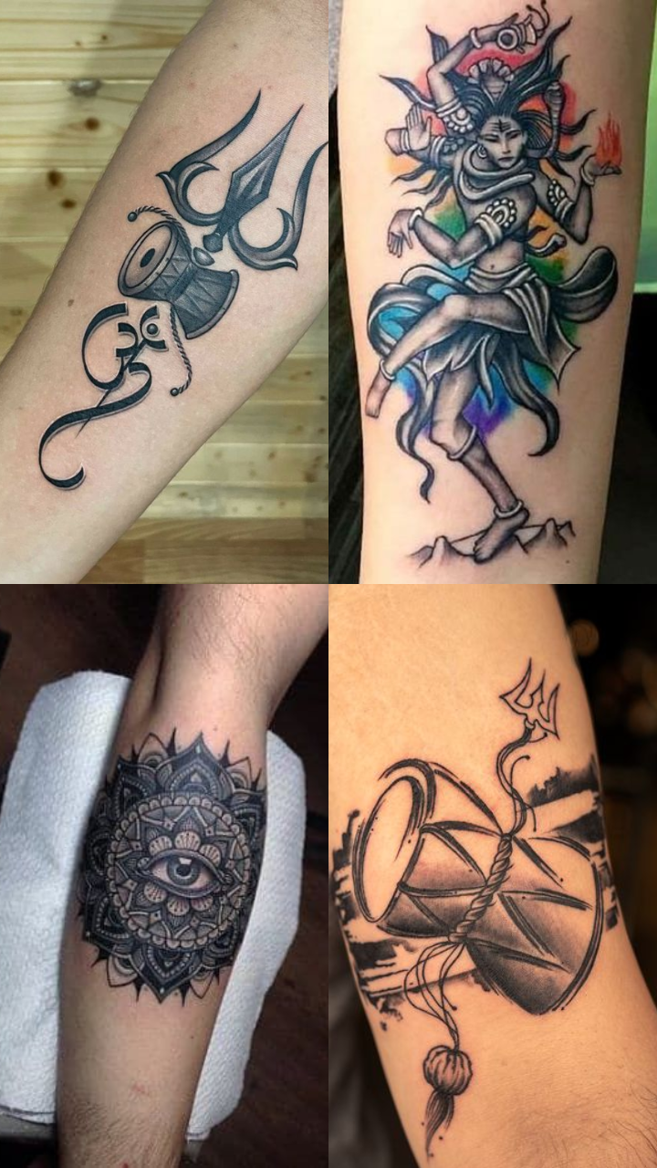 Shiva Tattoo Designs For Men