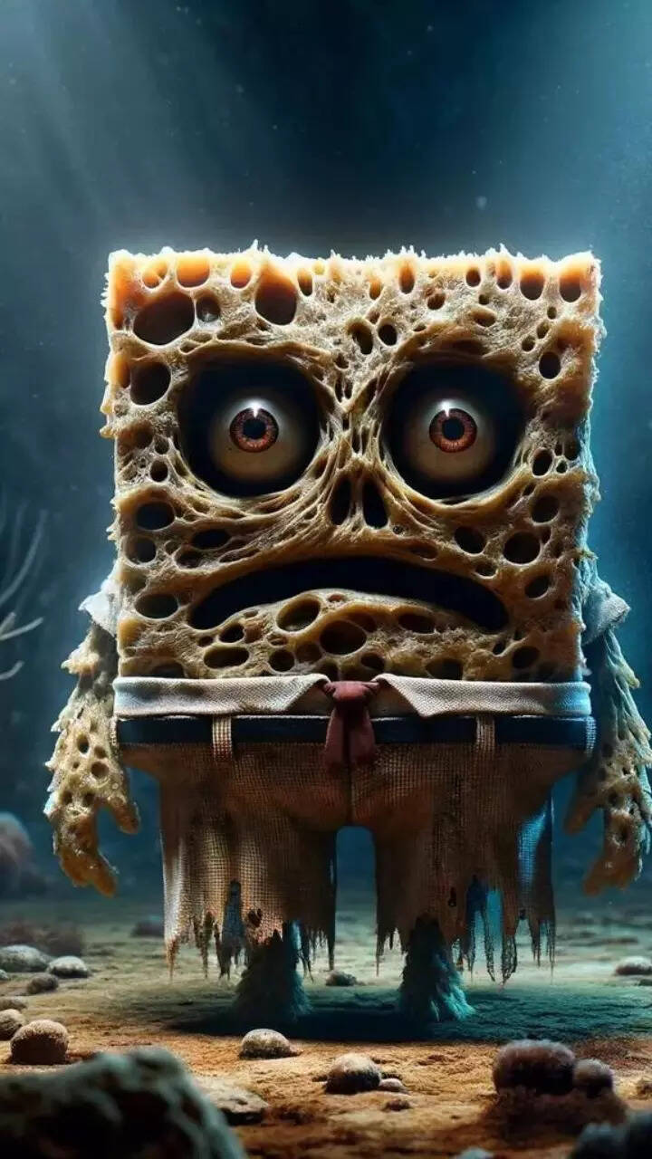 Realistic Spongebob Scary