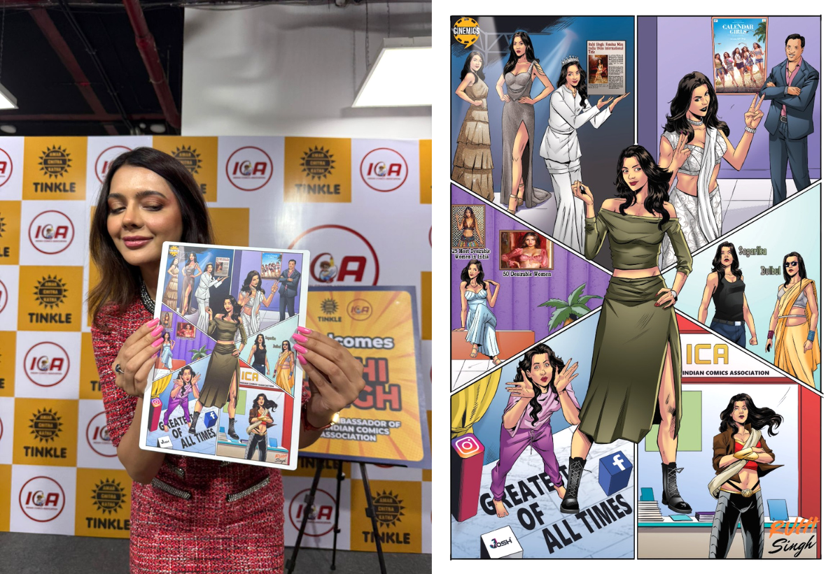 Ruhi Singh becomes the new face and brand ambassador of the Indian Comics Association (ICA)