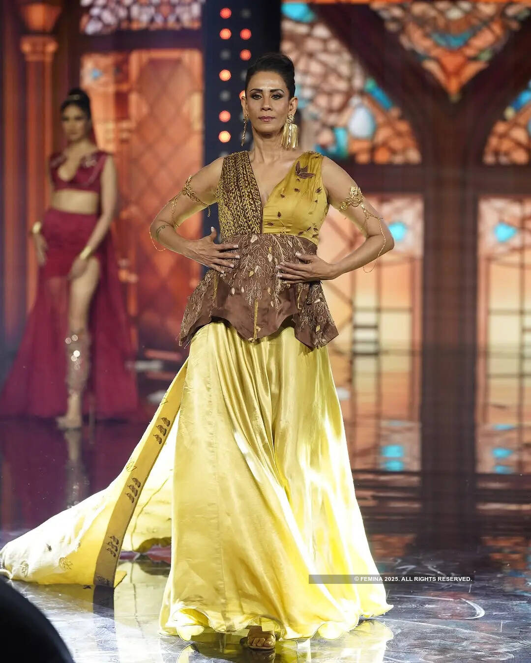 Supermodels steal the show as muses for LIVA Miss Diva Fashion Designer ...