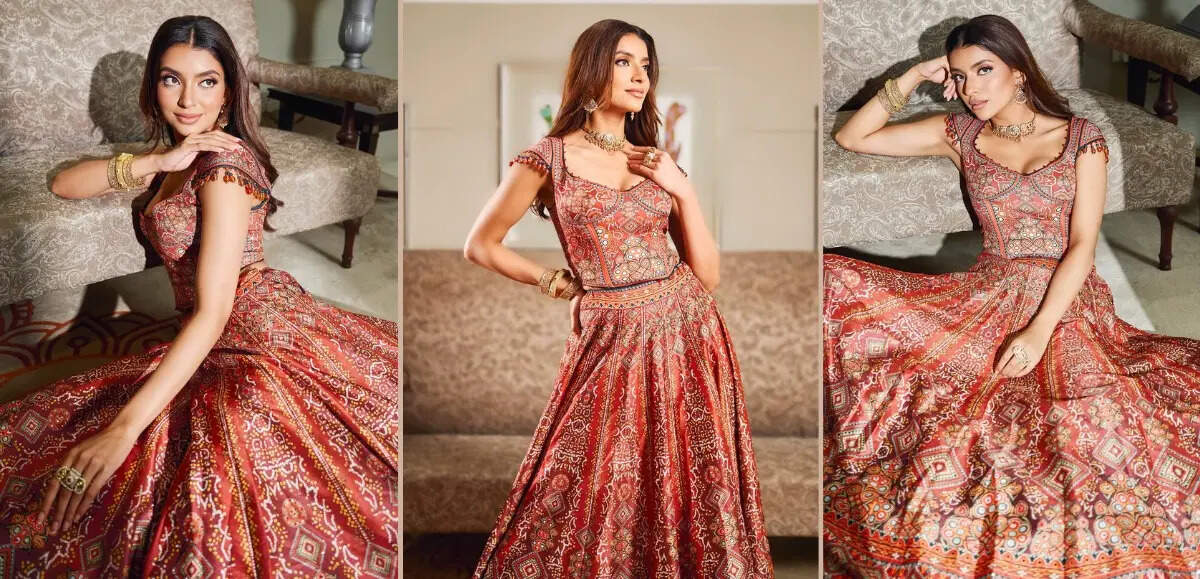 Ayushree Malik’s Lookbook: A Fusion of Glitz and Glamour at Miss ...