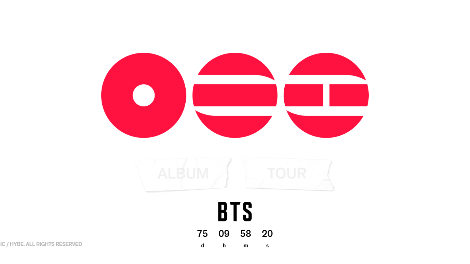 BTS officially begins countdown to March 2026 comeback