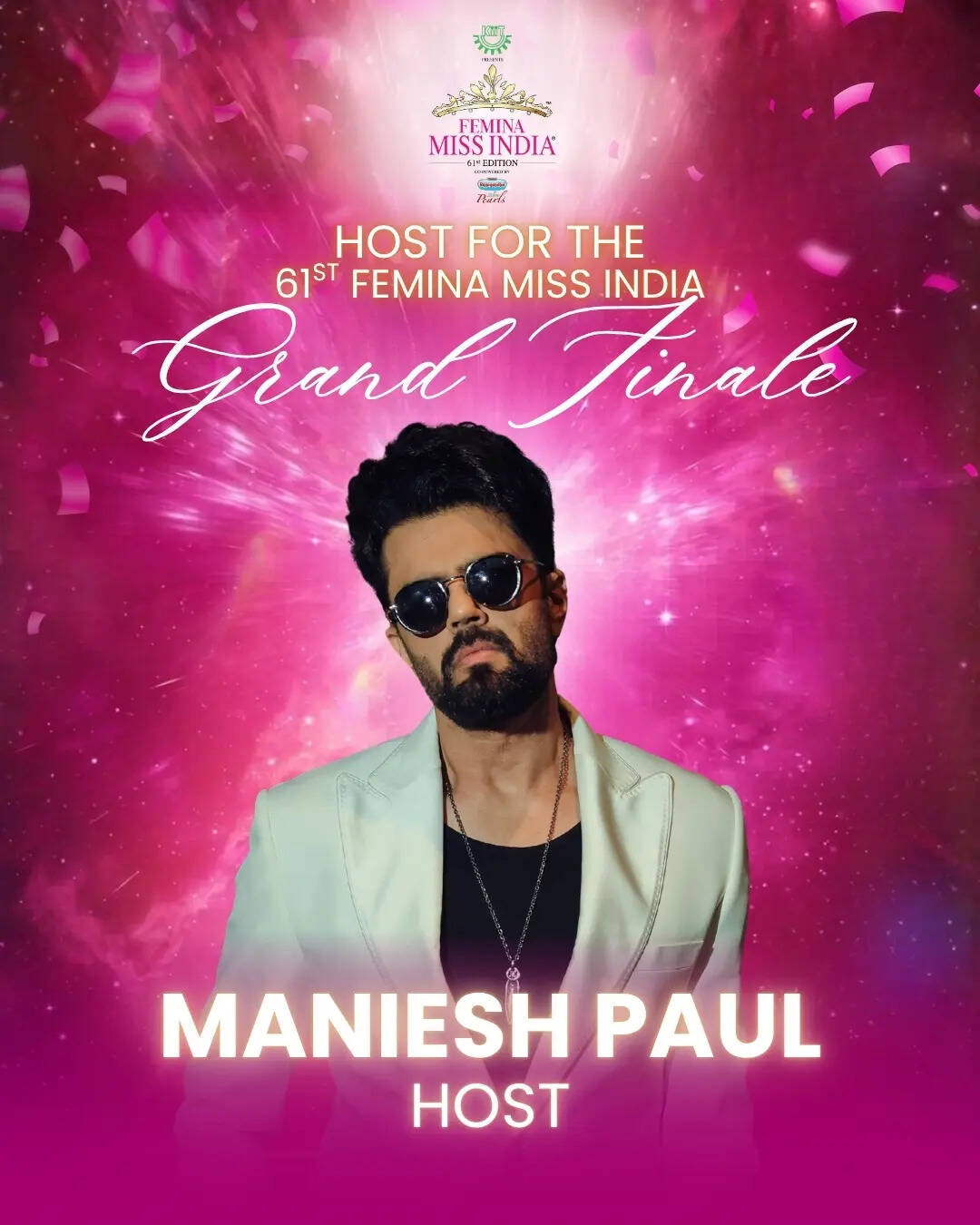 Star Hosts Set to Take Charge at 61st Femina Miss India Grand Finale