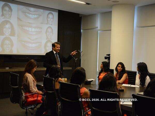 Miss Diva finalists with Dr. Sandesh Mayekar