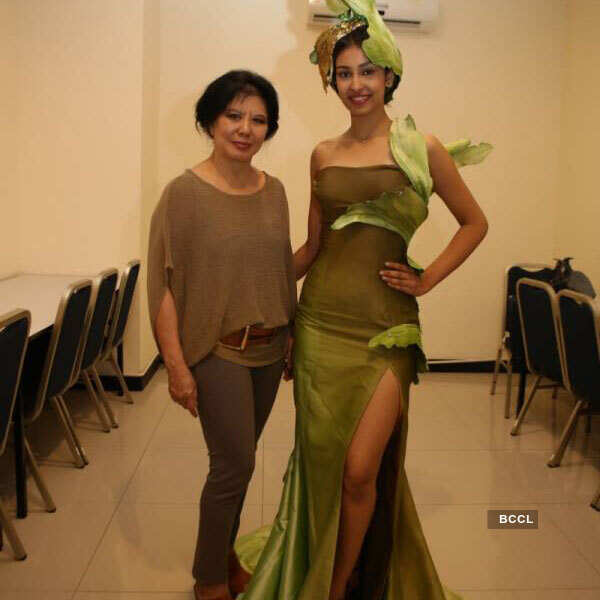 Navneet Kaur Dhillon at Miss World Top Model Contest