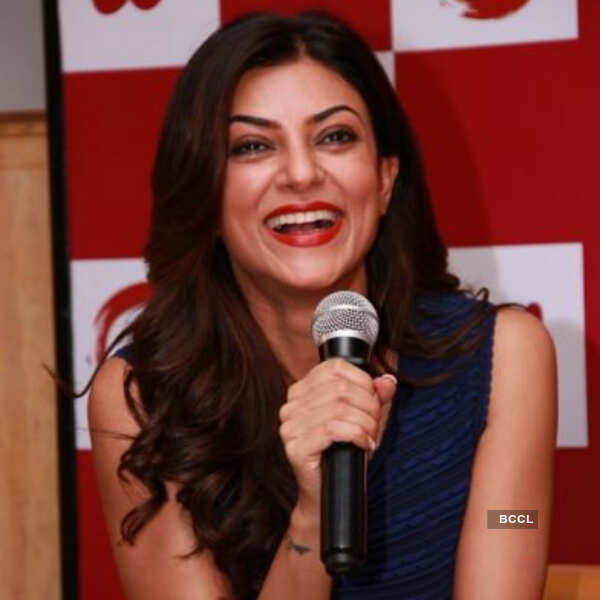 Sushmita at a Book Launch