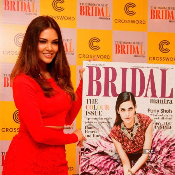 Esha Gupta at a magazine launch