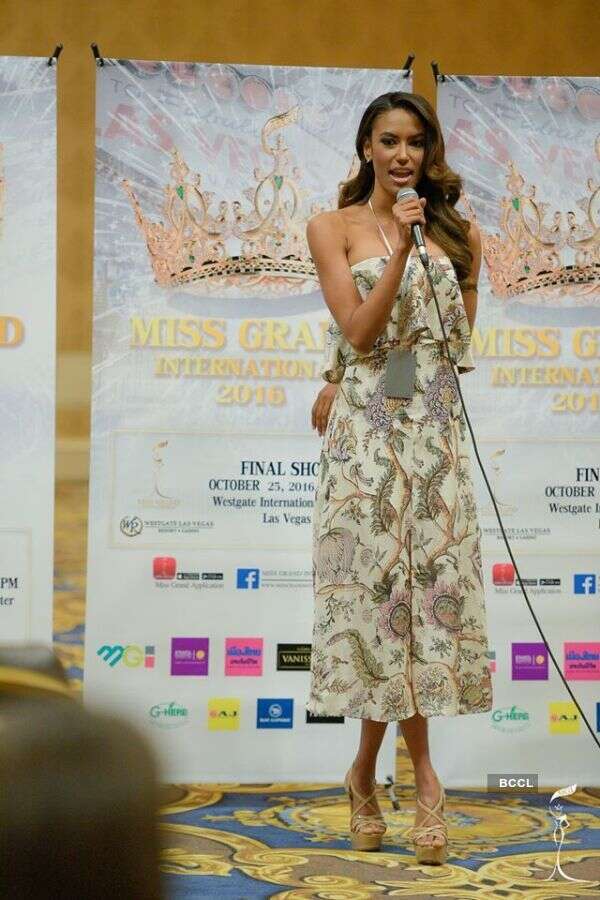 Miss Grand International 2016 : Self Introduction and Sash Presentation ...