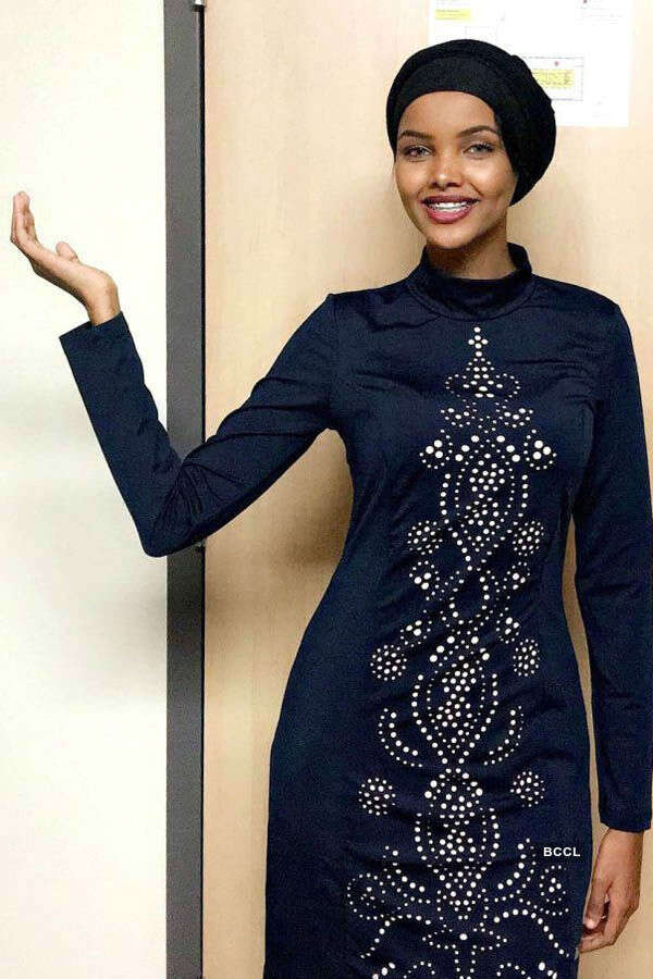 Muslim teen competes fully covered in beauty pageant