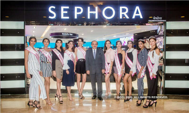 Miss India 2018: Sephora Store Visit