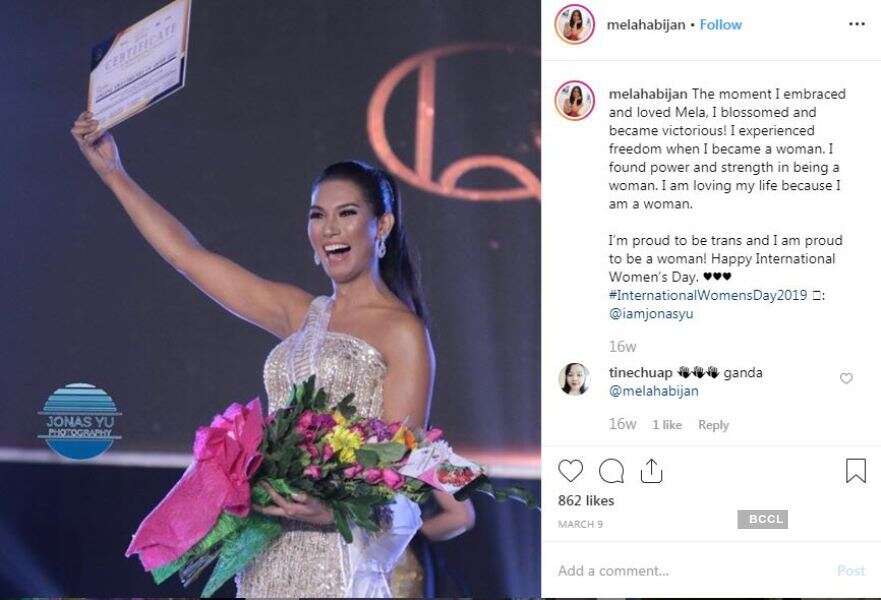 Beauty queen opens up about her life as a transgender