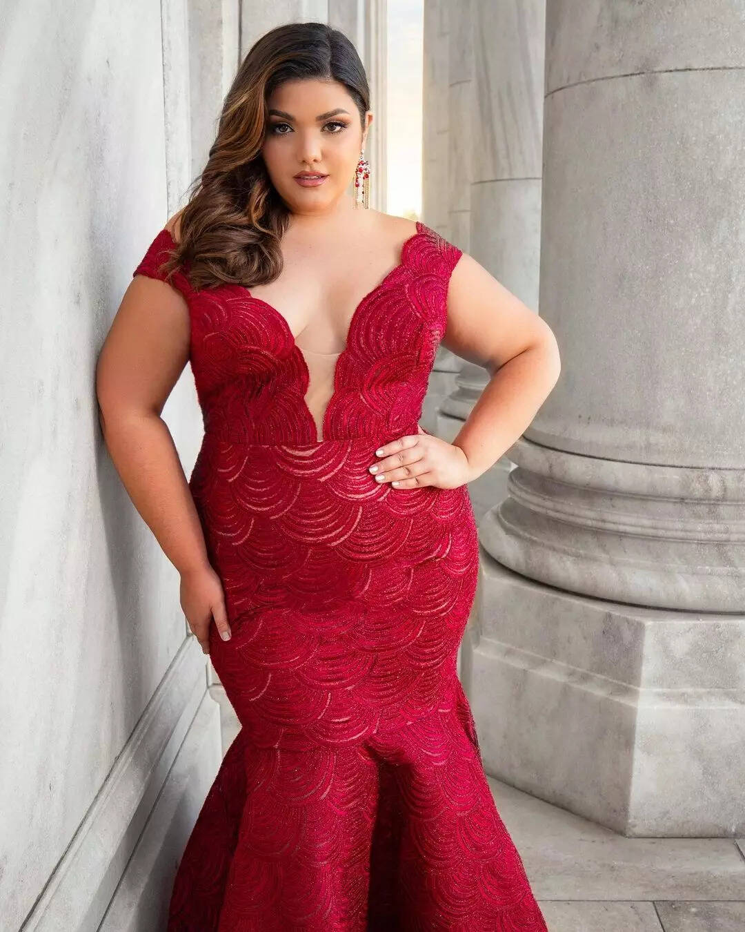 Plus-size model Karina Marie to create history at Miss Earth Puerto ...