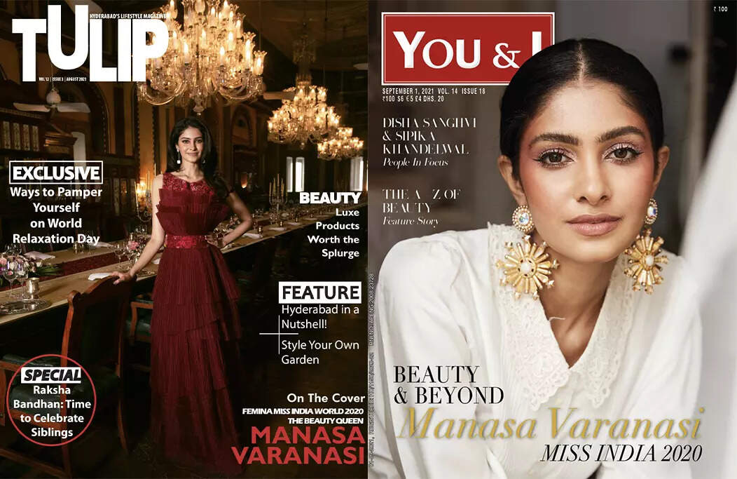 Awe-inspiring magazine covers featuring Miss India beauty queens!