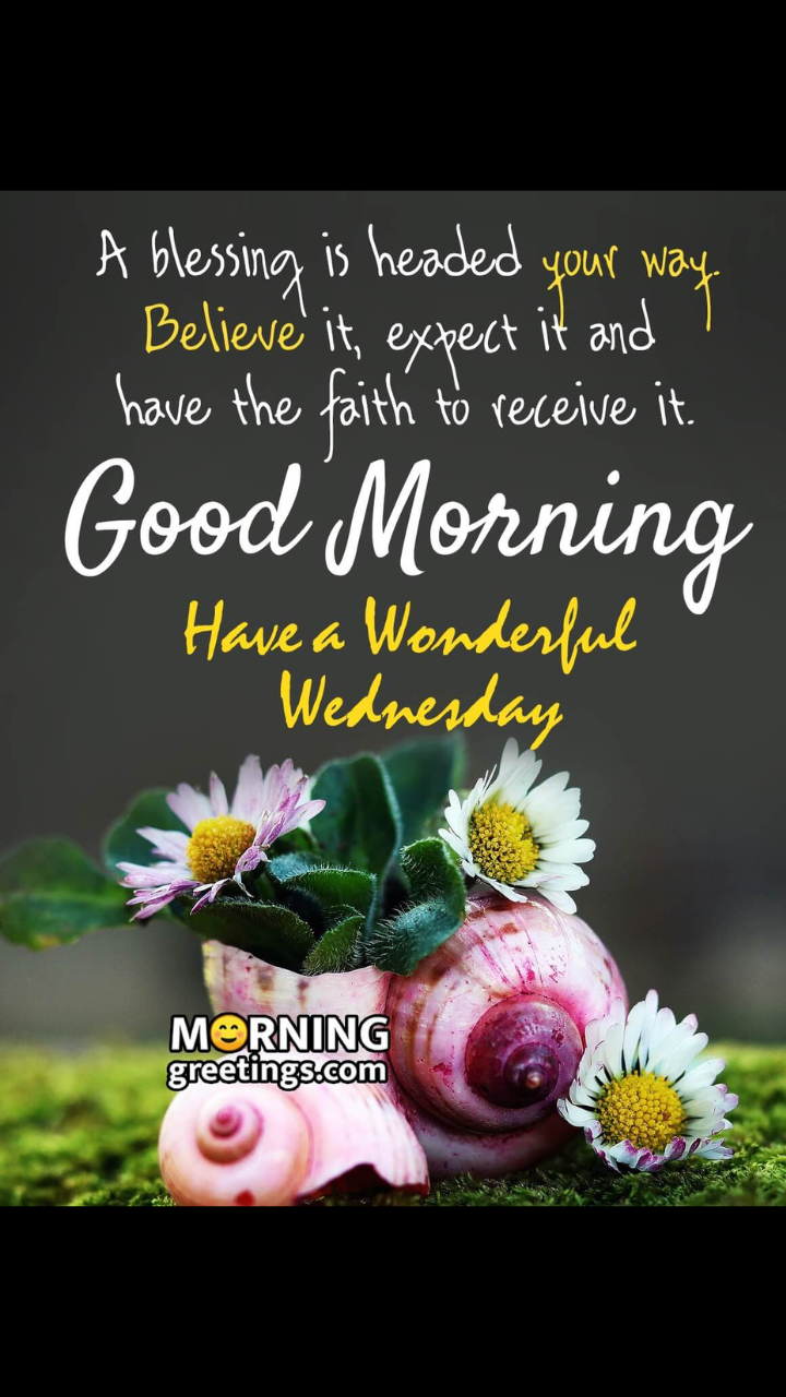 Good Morning Wednesday Images For Whatsapp In English - Infoupdate.org