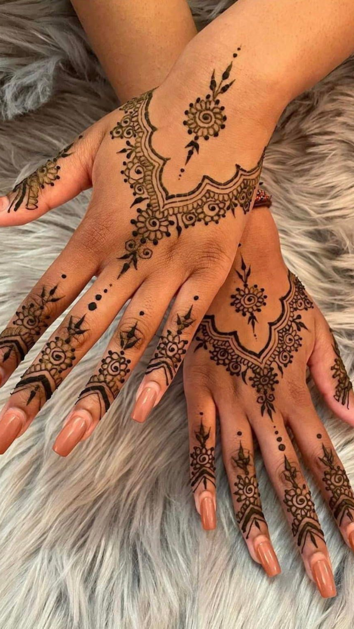 Easy Mehndi Designs For Hands For Girls