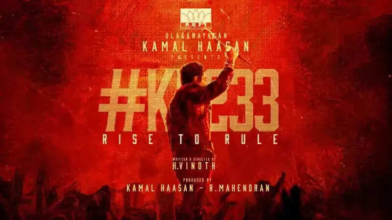 Its official! Kamal Haasans KH 233 with H Vinoth announced with an ...