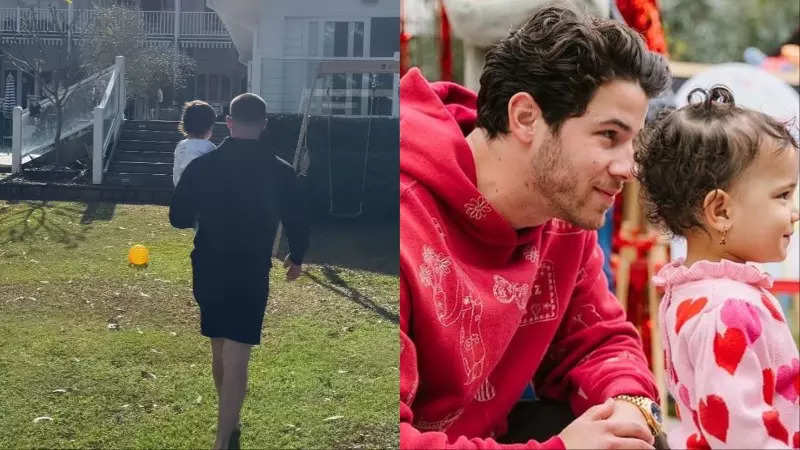 Singer Nick Jonas reunites with daughter Malti in Australia; Priyanka ...