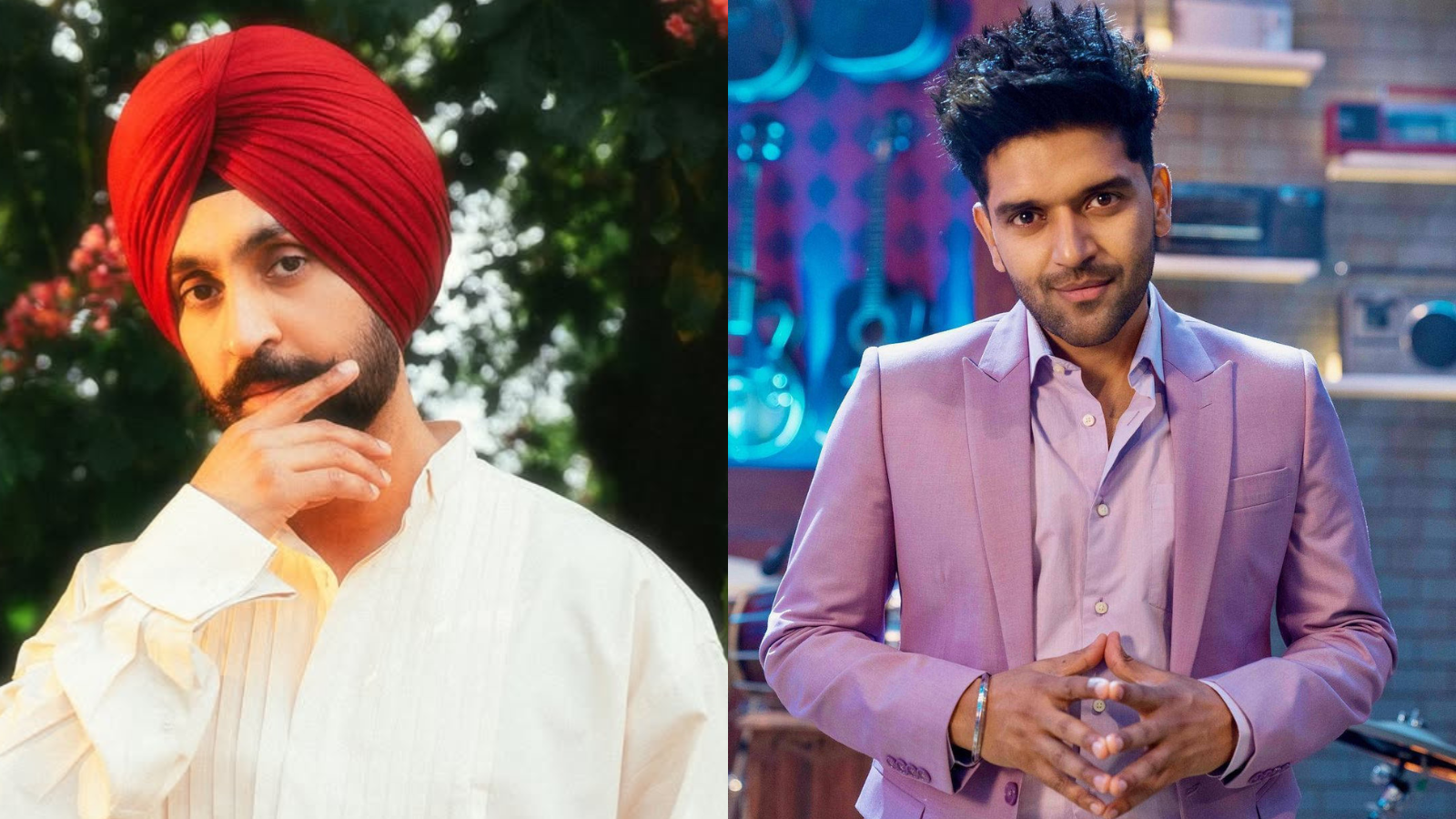 Diljit Dosanjh and Guru Randhawa pay tribute to legendary Punjabi ...