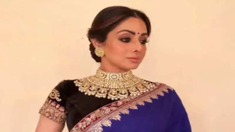 Sridevi’s sarees from ‘English Vinglish’ to be auctioned, proceeds to ...