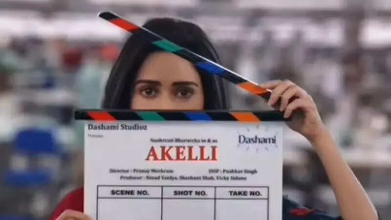 Nushrratt Bharuccha shares a teaser from her upcoming movie ‘Akelli ...