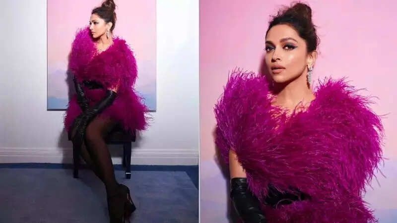 Deepika Padukone reveals a fresh look in a short pink dress for Oscars ...