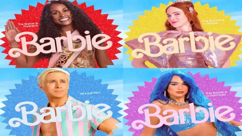 New ‘Barbie’ poster unveiled by Margot Robbie and Ryan Gosling; picture ...