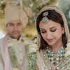 Bride Parineeti Matches Stunning Emerald Jewellery With Golden Lehenga Times Now