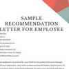 Professional Recommendation Letter 7 Tips For Writing Effective