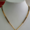 Latest design of short gold mangalsutra store