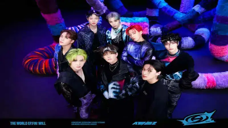 Ateez, the K-Pop boy band, achieves first position on the Billboard 200 ...