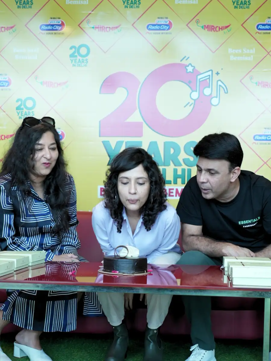 Mirchi and Radio city's 20 year celebration in Delhi