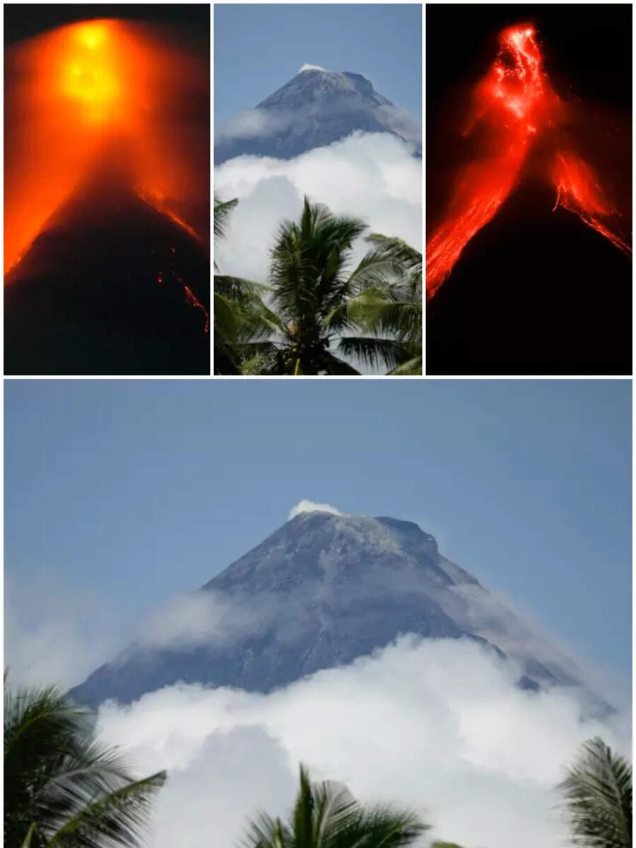 Mount Mayon, Philippines' most active volcano is erupting and spewing ...