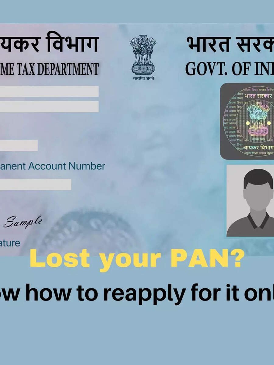 Lost your PAN? Know how to reapply for it online – Step-by-step guide ...