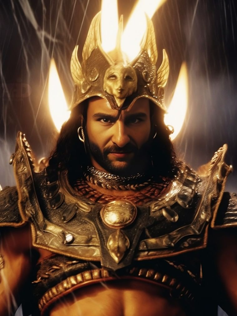 AI Fixes Adipurush! Saif Ali Khan's Reimagined Look As Ravana Is Better ...
