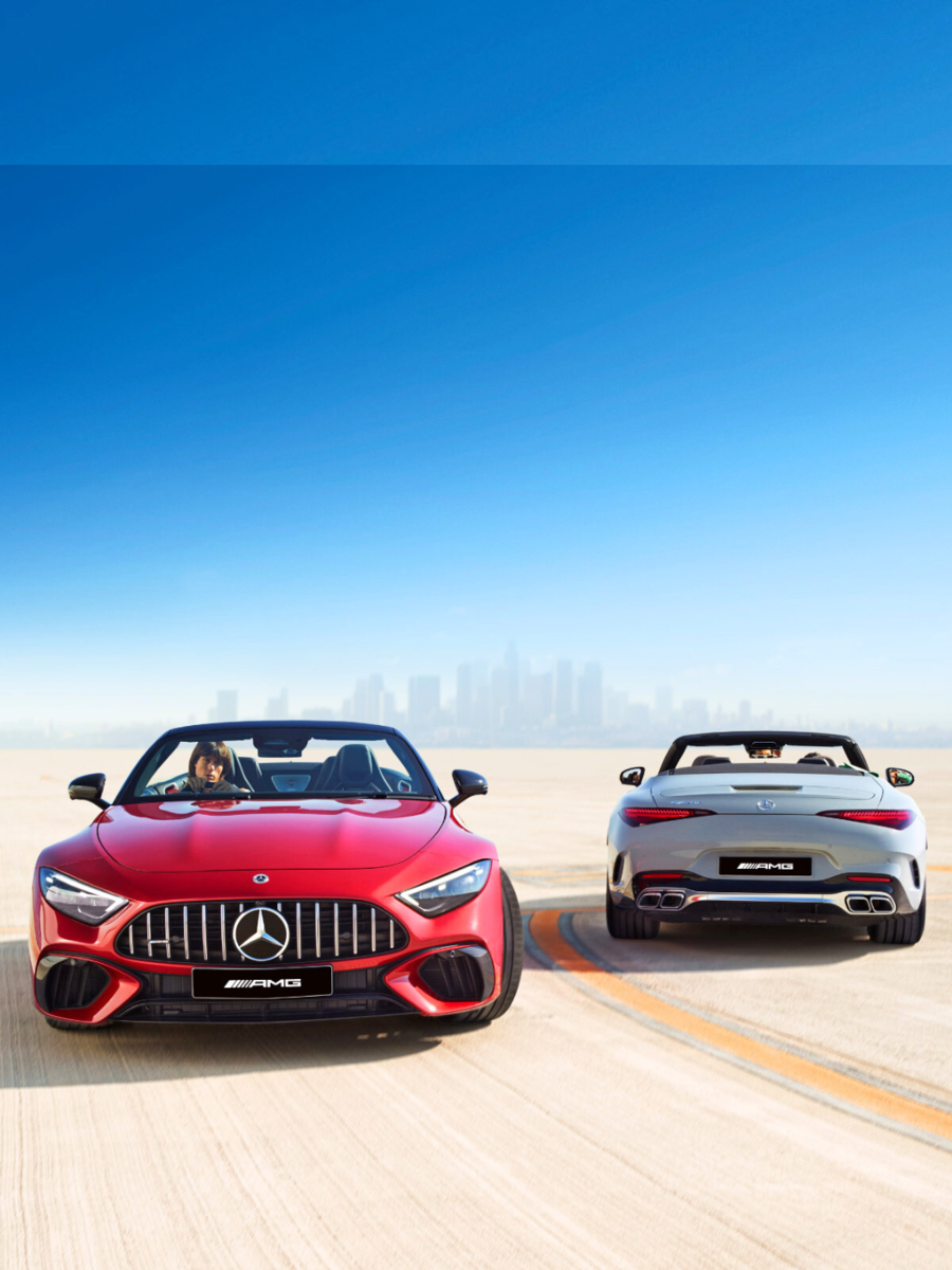 Mercedes-Benz AMG SL55 Roadster Launched In India | Times Now