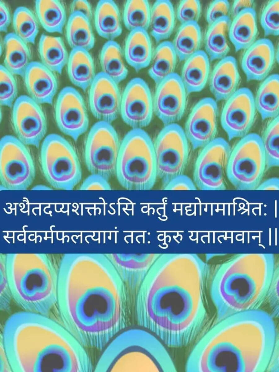 Good Morning Message for Today, Bhagavad Gita Quote, Shri Krishna on ...