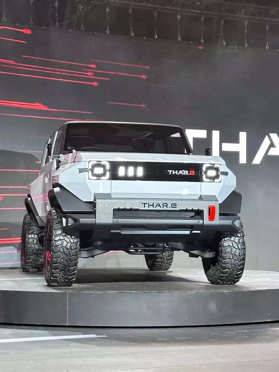 Thar Electric | Mahindra Thar.e Revealed in Cape Town: Range, Power ...