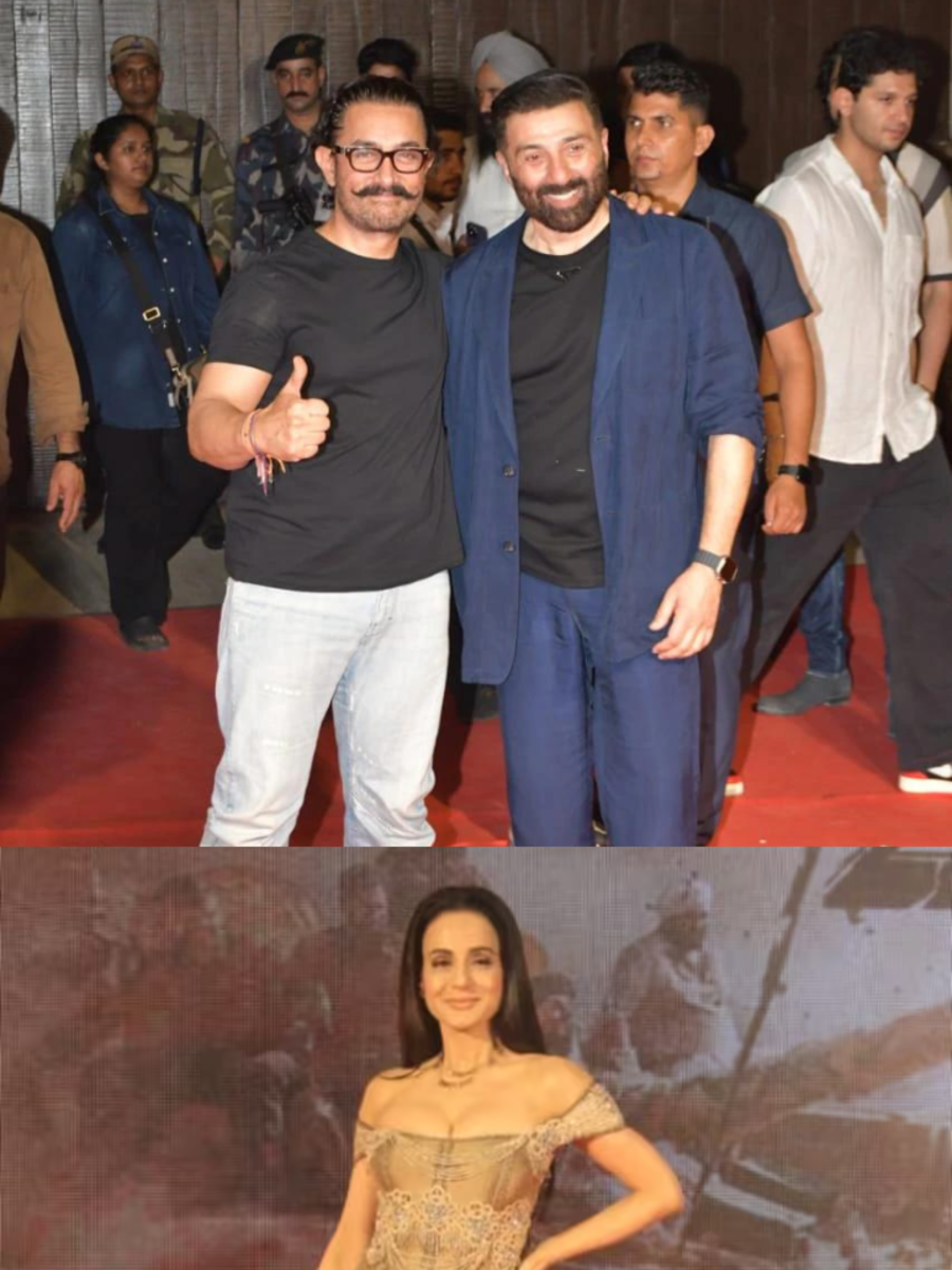 Who Wore What At Gadar 2 Success Party | Times Now