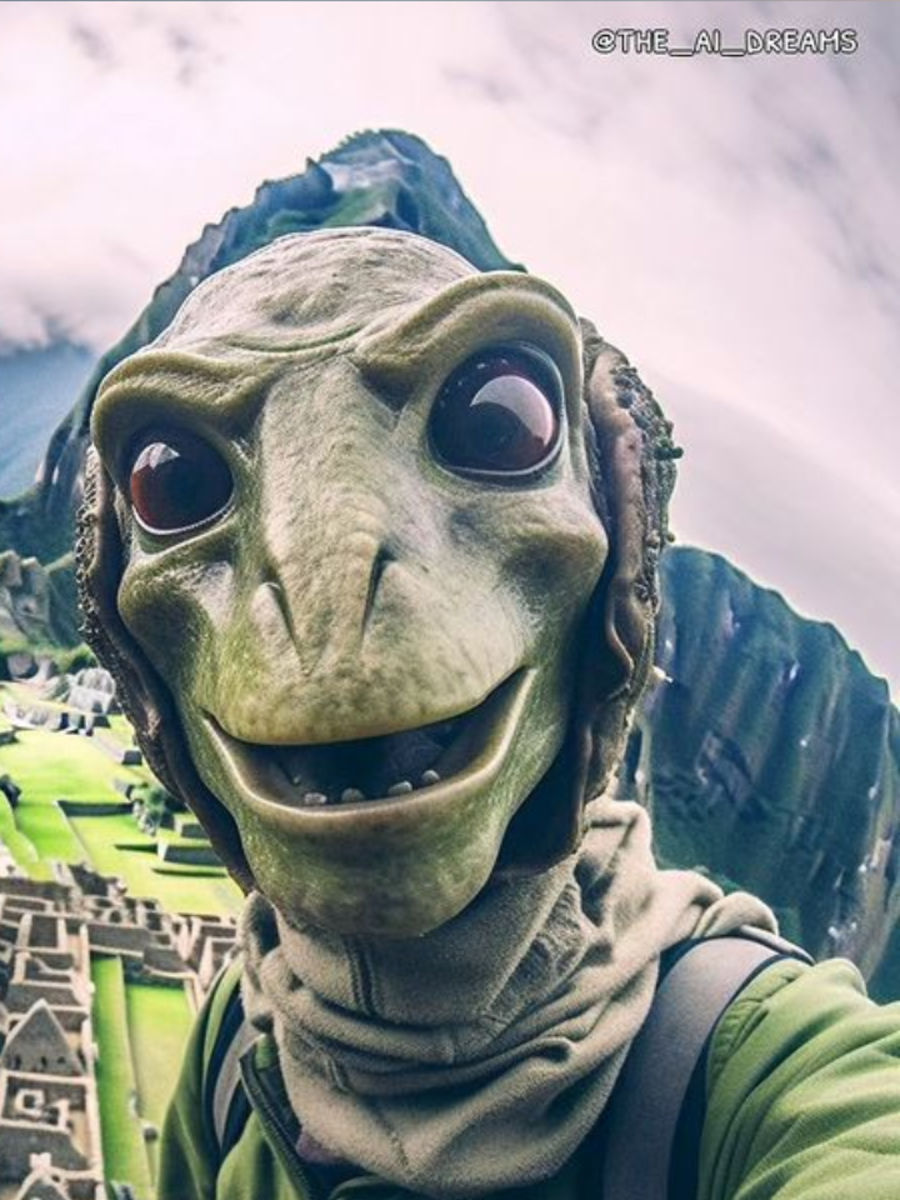 AI Images Show Aliens Visiting Earth Like Tourists | Times Now