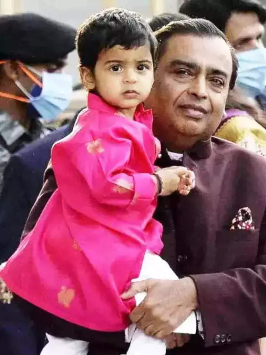 Isha Ambani's Twins To Little Prithvi: Adorable Moments Of Ambanis ...
