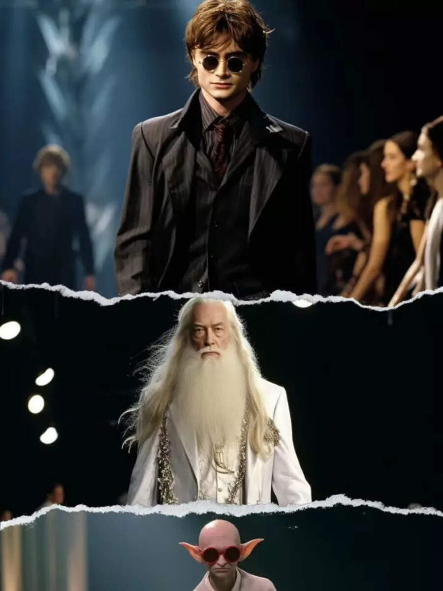 AI Imagines Harry Potter Fashion Show: Voldemort, Ron, Hermione ...