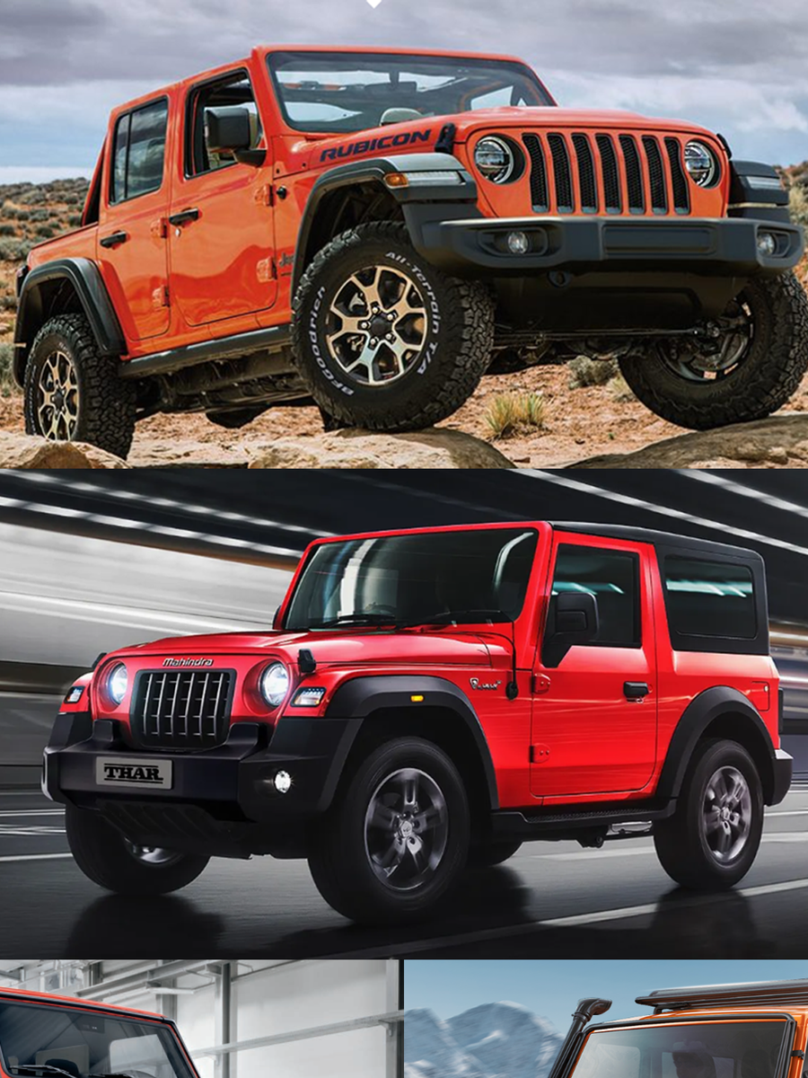 7 Copy Cat Cars You Don't Know About, Mahindra thar, jeep wrangler ...