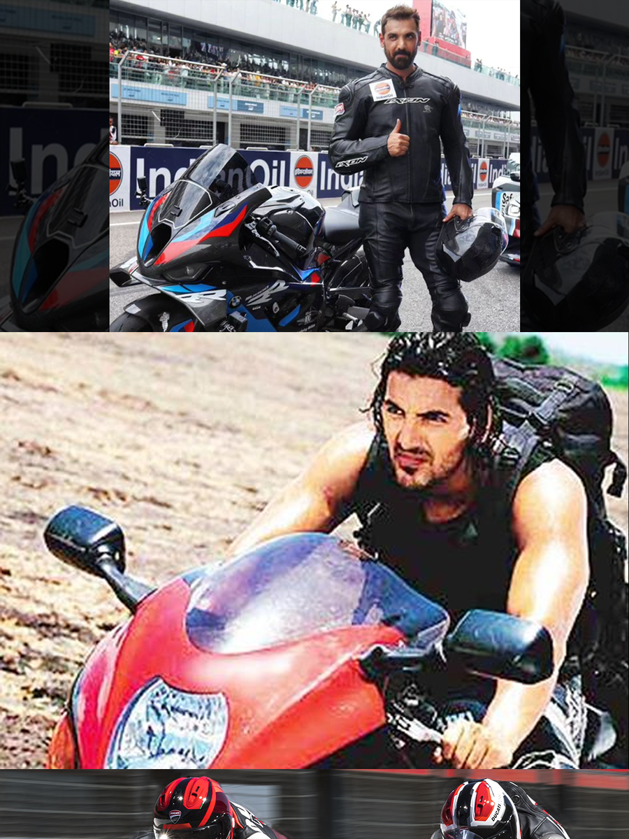 Ninja to Hayabusa: Superbike Collection of John Abraham, superbikes ...