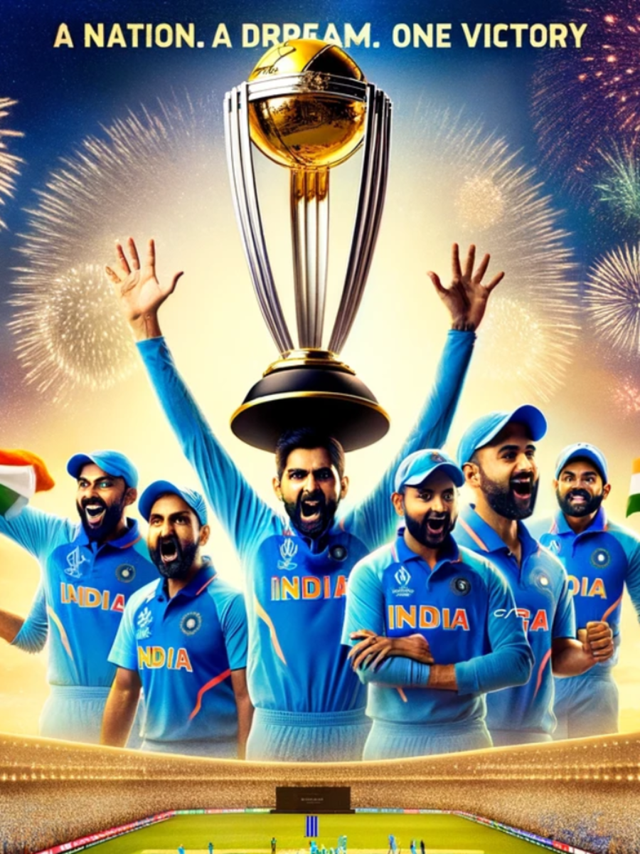 Ai Captures India's Celebrations After Historic Win Against Pakistan in ...